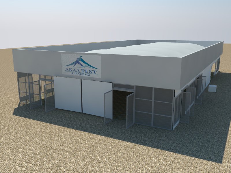 CUBE STRUCTURE Tent - AKAA Tents and Shades LLC