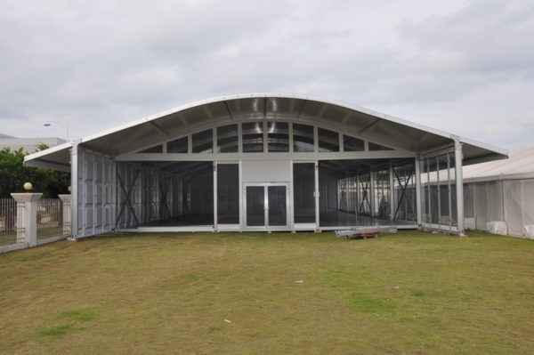 Arcum tent Manufacturers in UAE Dubai | White PVC Fabric Tents