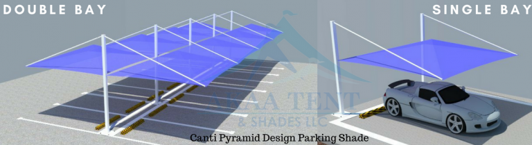 Cantilever Car Parking Shades Structure - Best Solution for Parking