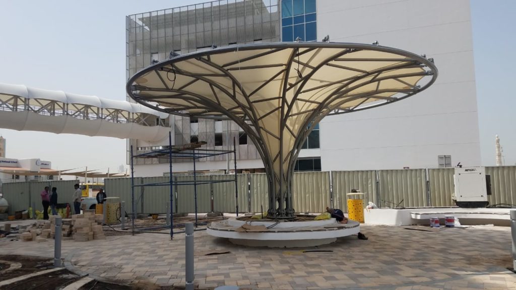 Tensile Shade Structure Suppliers and Manufacturers in Dubai UAE