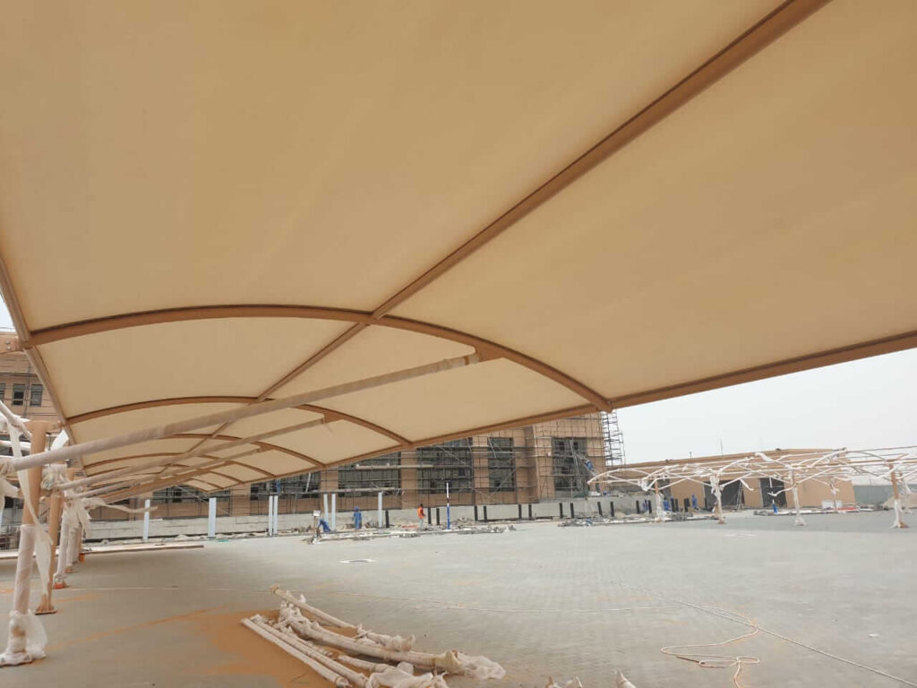 Al Marfa Police Station - AKAA Tents and Shades LLC